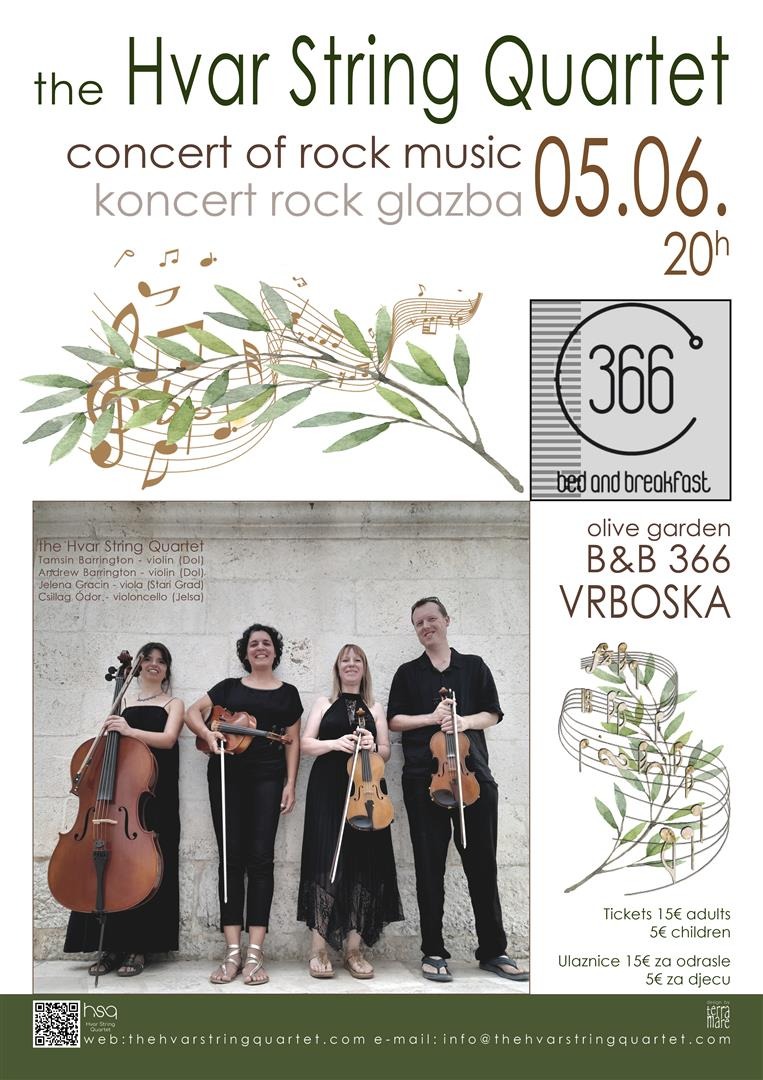 Hvar String Quartet - News | Vrboska